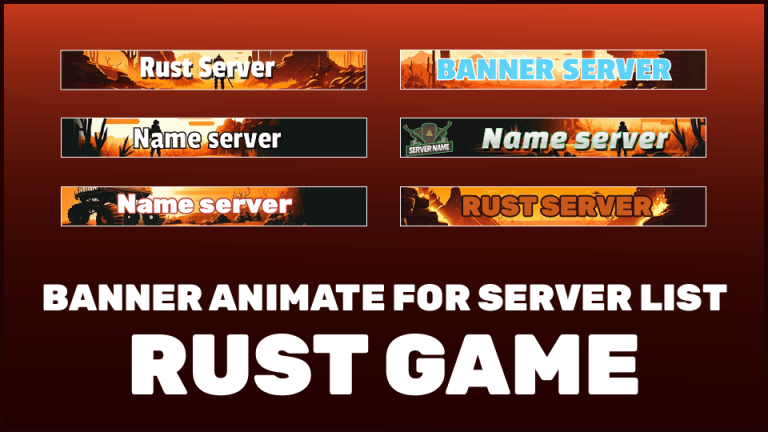 Comment obtenir une bannière animée pour votre serveur Rust en un rien ...
